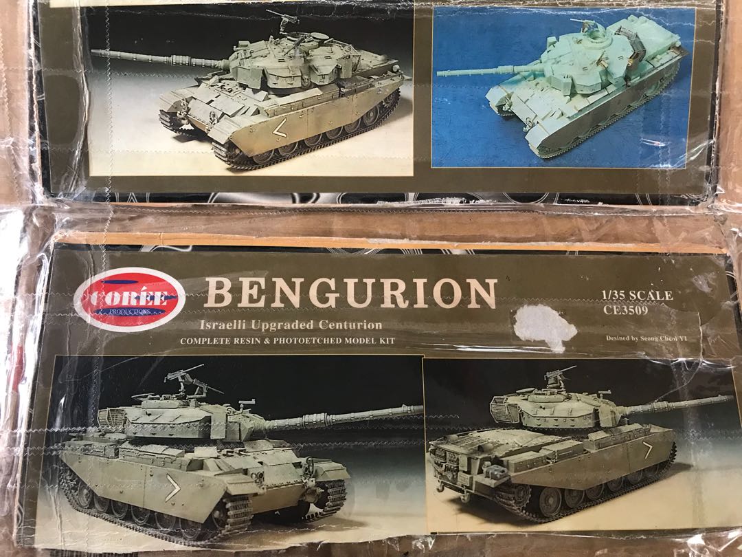 坦克模型 軍事模型 1/35 bengurion israelli upgrated centurion 坦克模型 全樹脂製坦克 樹脂件 ...
