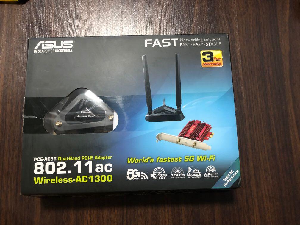 Asus PCE-AC56, Computers & Tech, Parts & Accessories, Networking on ...