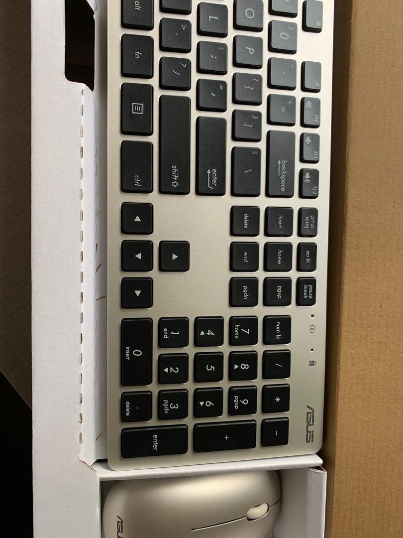 BNIB ASUS wireless keyboard set, Computers & Tech, Parts & Accessories, Computer Keyboard on ...