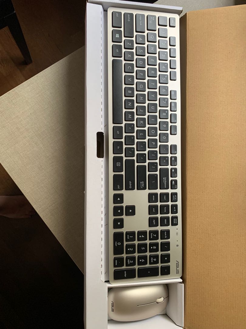 BNIB ASUS wireless keyboard set, Computers & Tech, Parts & Accessories, Computer Keyboard on ...