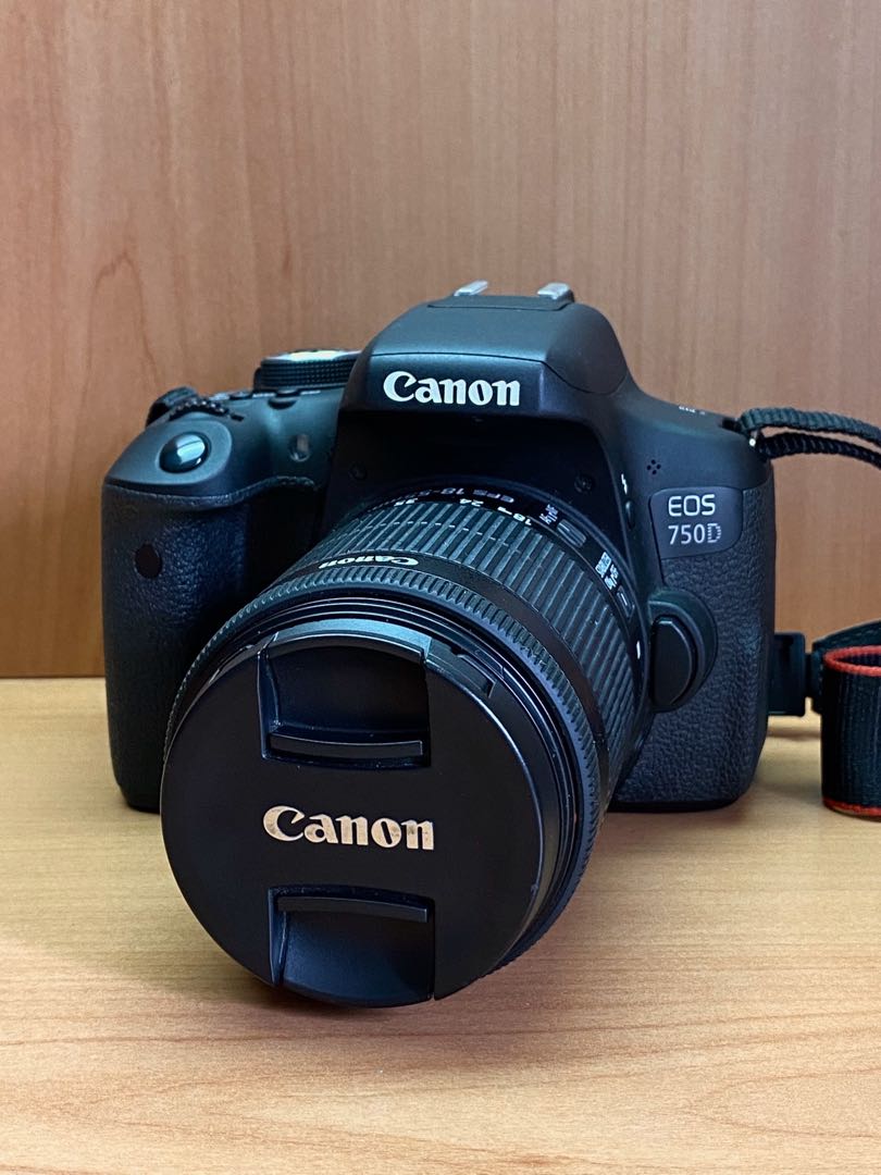 Canon EOS 750D DSLR (Full Set), Photography, Cameras on Carousell