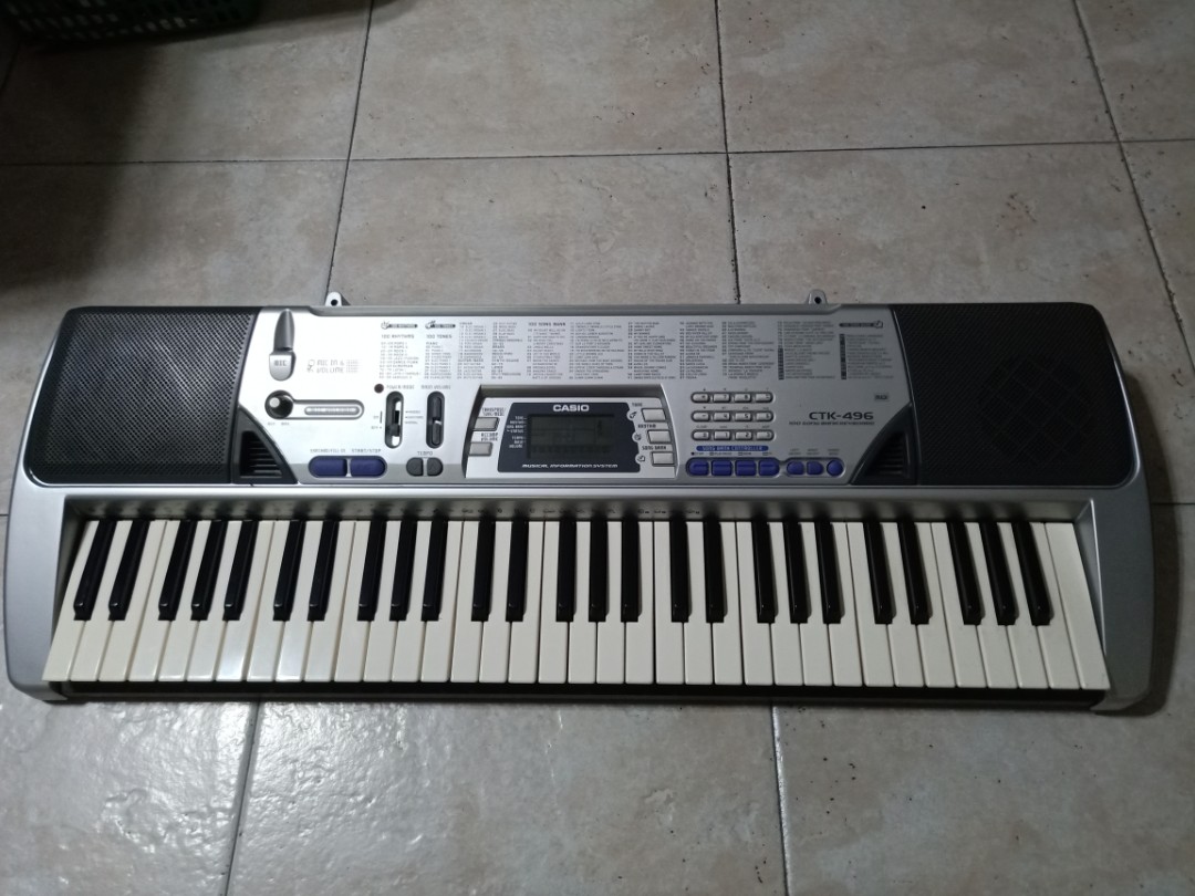 Casio Keyboard, Hobbies & Toys, Music & Media, Musical Instruments on ...