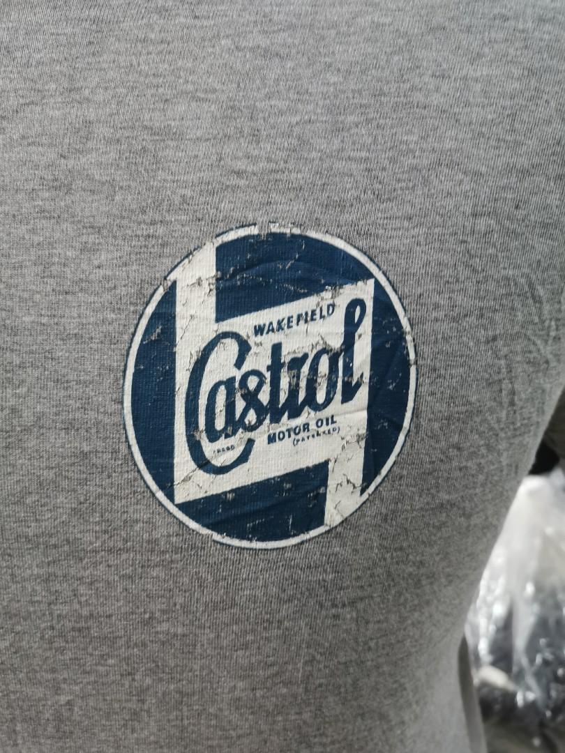 Castrol Motor Oil, Men's Fashion, Tops & Sets, Tshirts & Polo Shirts on ...