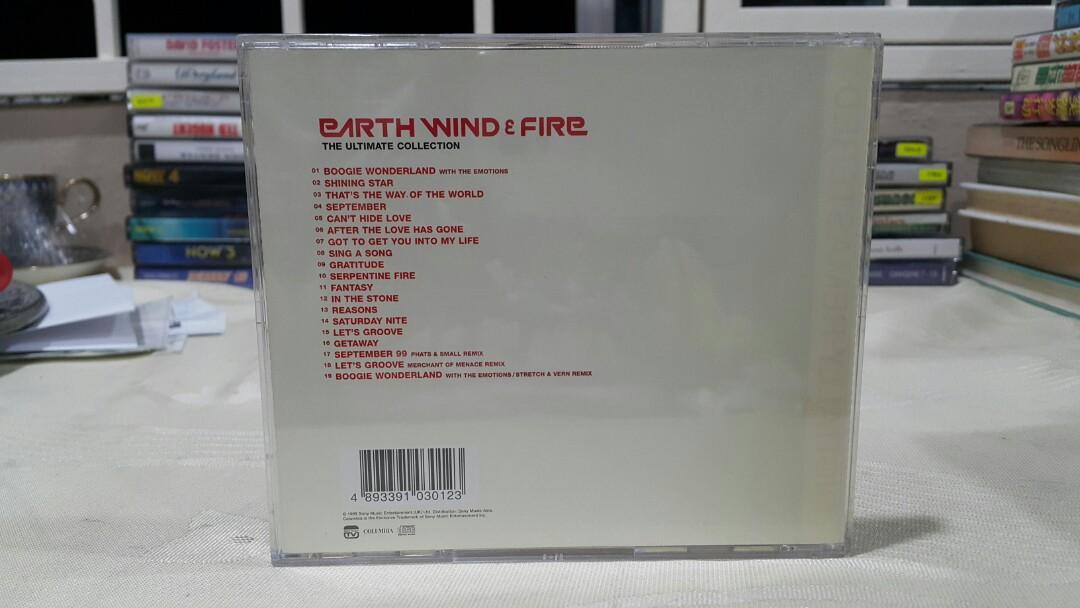 (CD) Earth Wind & Fire, The Ultimate Collection, Hobbies & Toys, Music ...