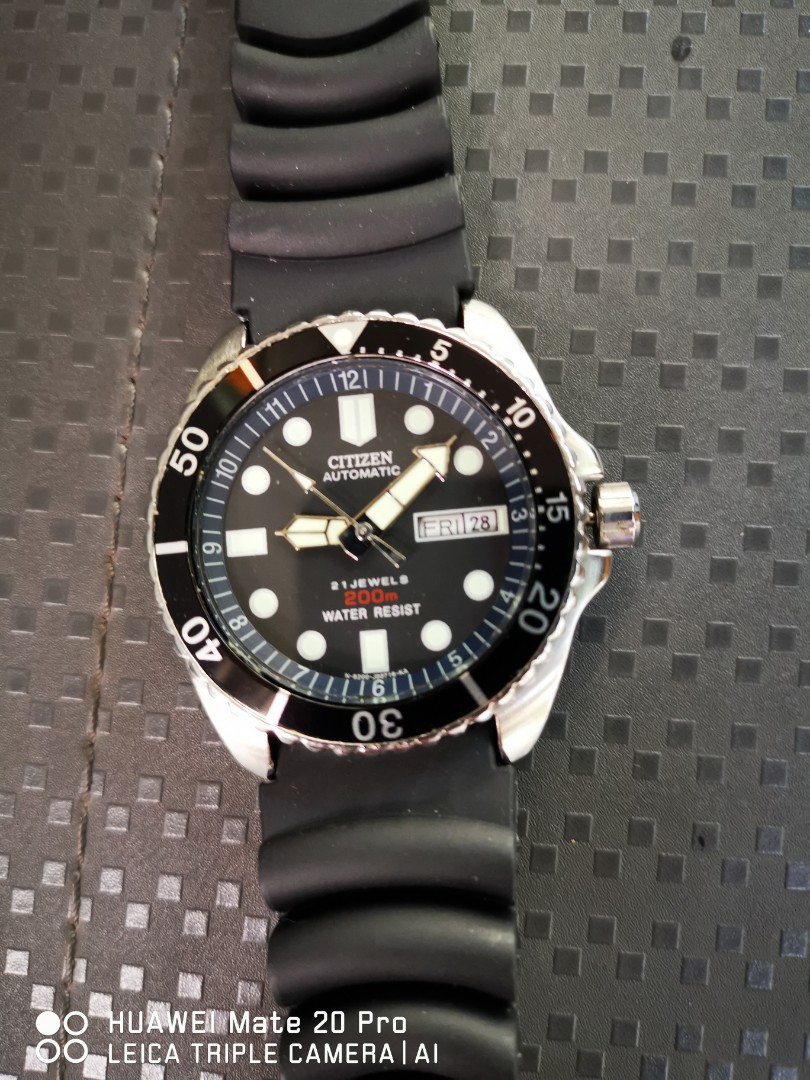 Citizen 8200 vintage automatic diver watch, Men's Fashion, Watches ...