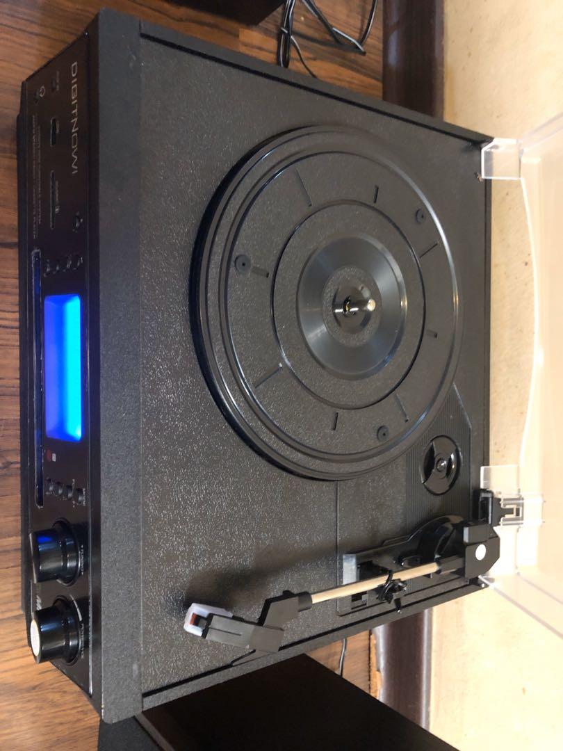 DIGITNOW! Bluetooth Viny Record Player, Turntable for CD, Cassette, AM ... DIGITNOW! Bluetooth Viny Record Player, Turntable for CD, Cassette, AM ...