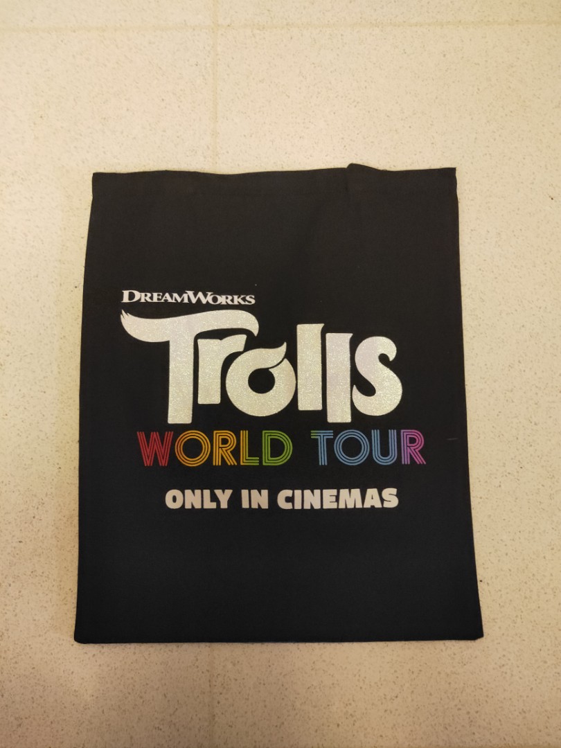 Dreamworks TROLLS Tote Bag, Everything Else on Carousell