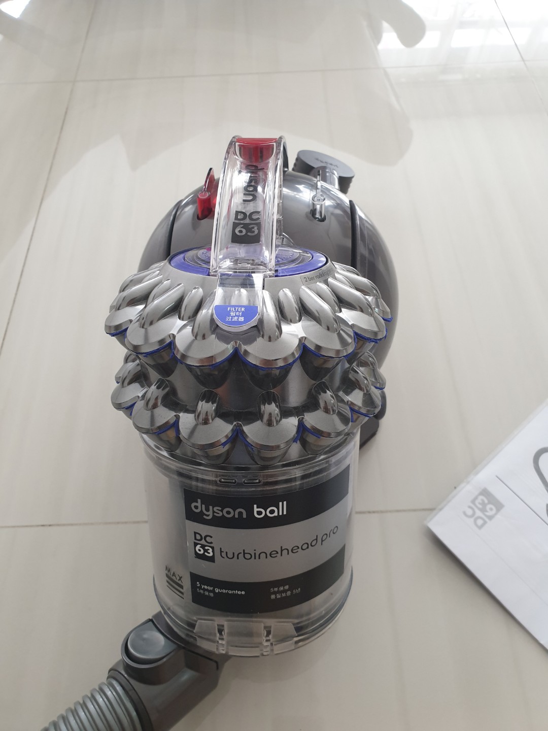 Dyson DC63 turbinehead pro, TV & Home Appliances, Vacuum Cleaner & Housekeeping on Carousell