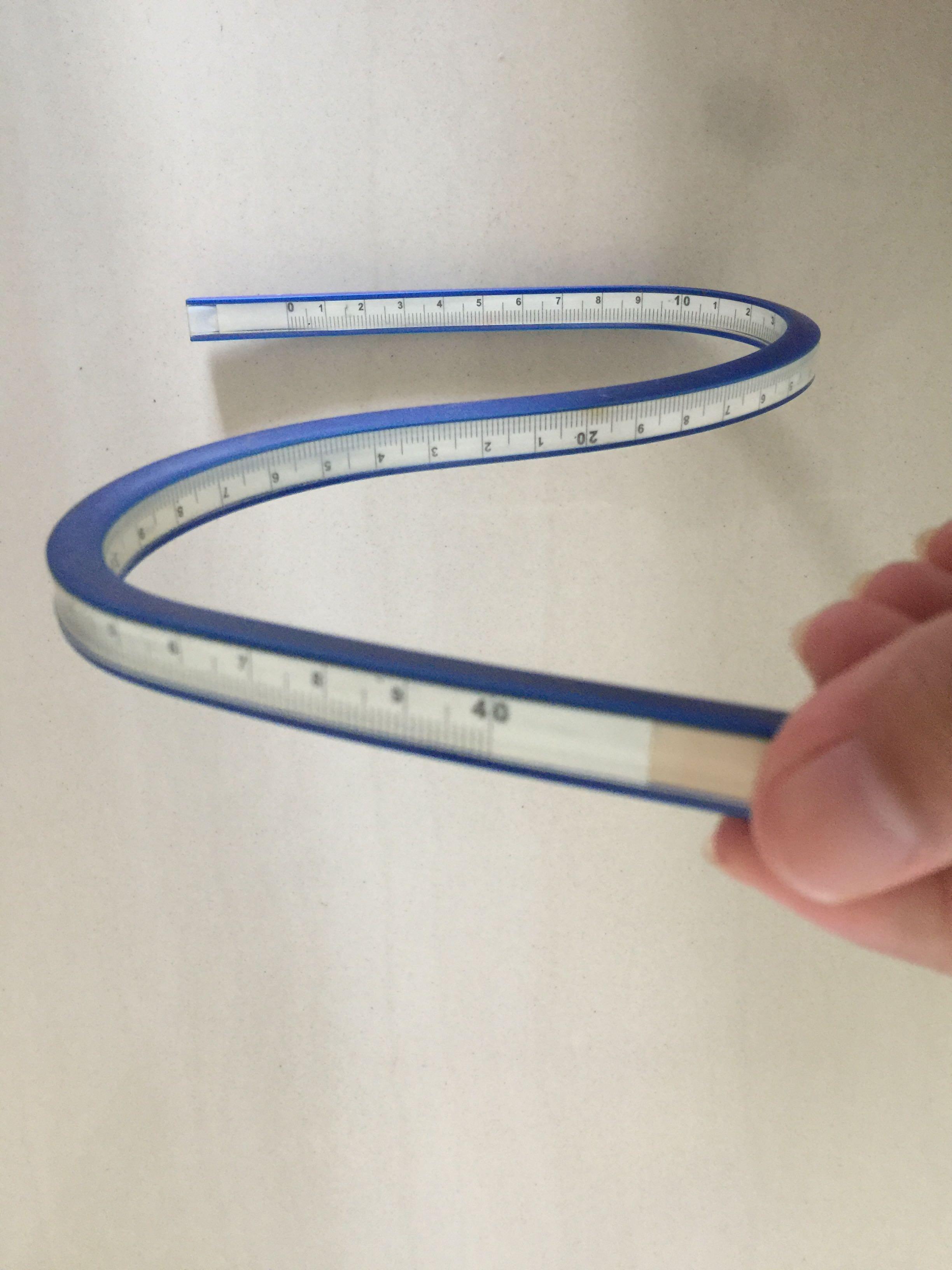 Flexible Curve Ruler, Hobbies & Toys, Stationery & Craft, Stationery ...