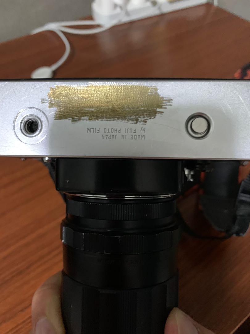 Fujica ST801 with takumar 135mm f3.5, Photography, Cameras on Carousell