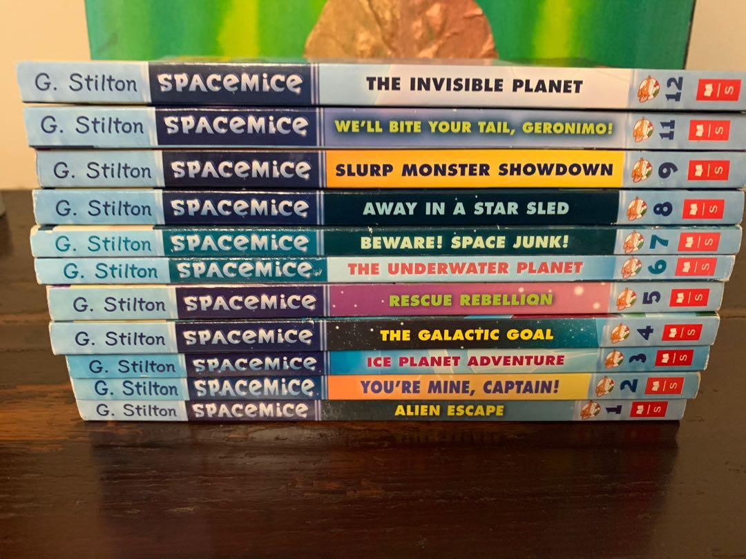 Geronimo Stilton - Spacemice series - #10 missing, Hobbies & Toys ...