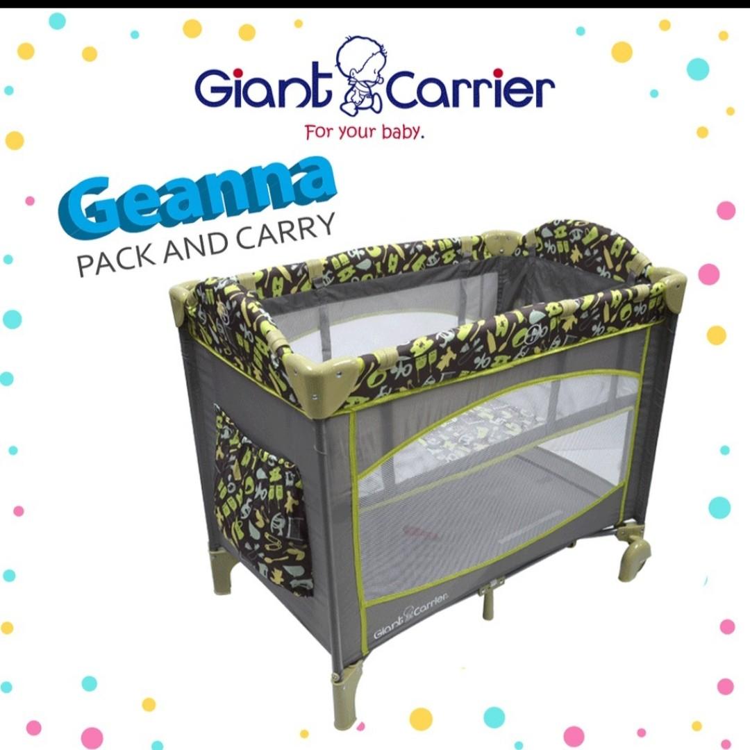 Giant Carrier Crib with Uratex Foam, Babies & Kids, Baby Nursery & Kids ...