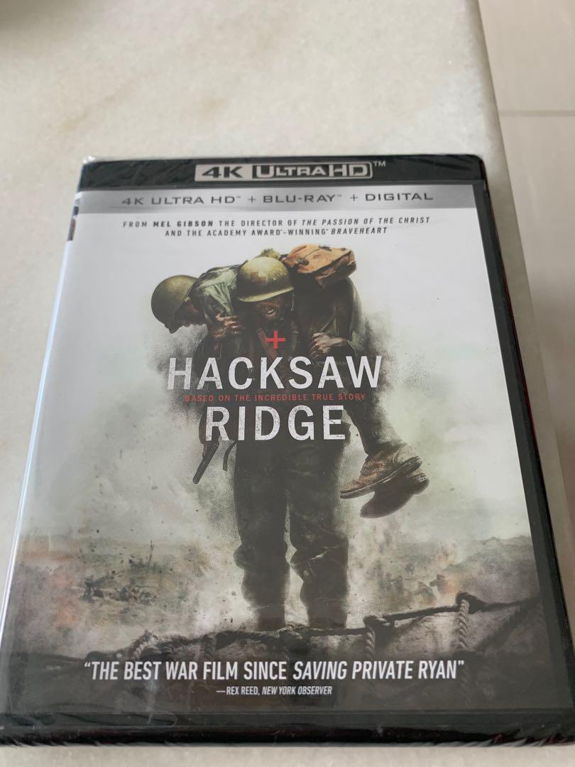 Hacksaw Ridge (4K Ultra HD + Blu Ray + Digital), TV & Home Appliances ...