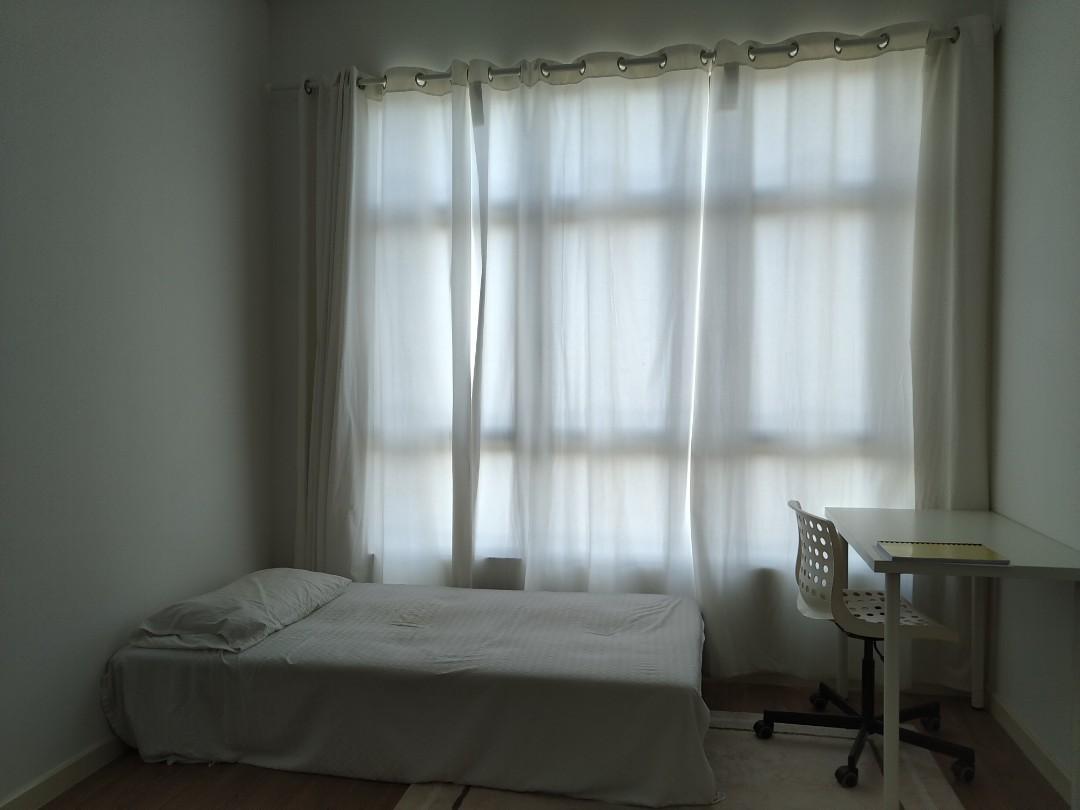 Ikea Merete - White Curtain, Furniture & Home Living, Home Decor ...