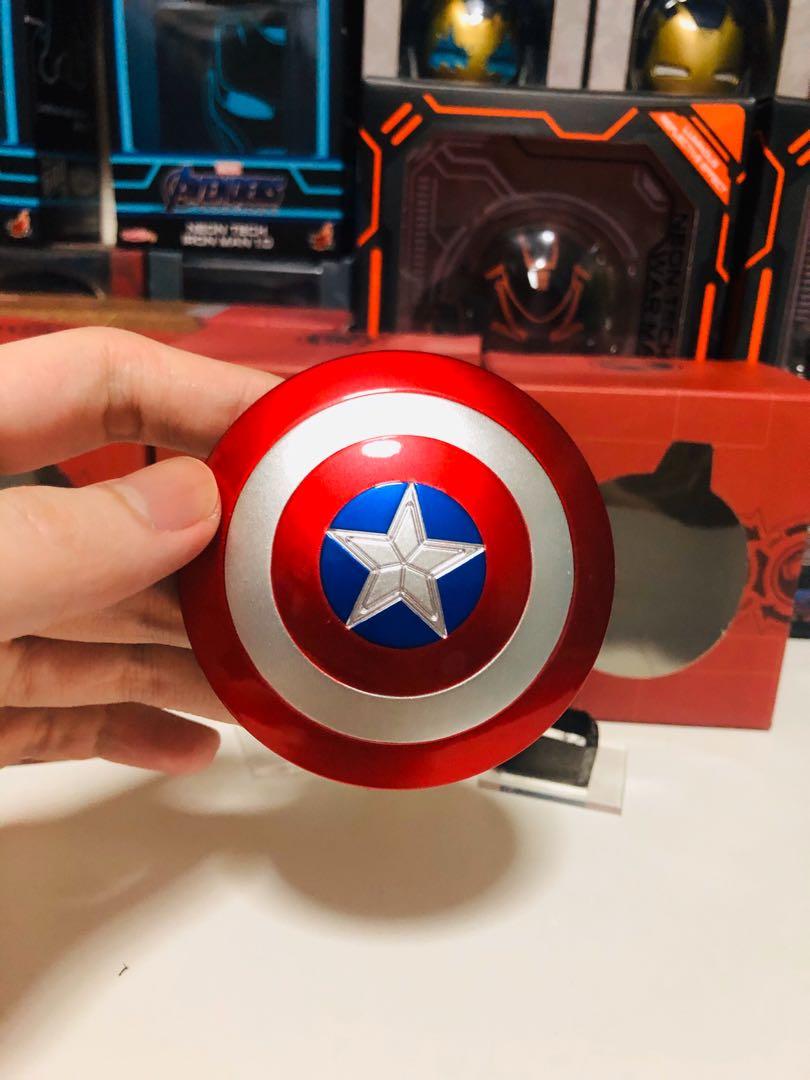 (IN STOCK) MARVEL AVENGERS 1/12 CAPTAIN AMERICA SHIELD IRON MAN HELMET ...