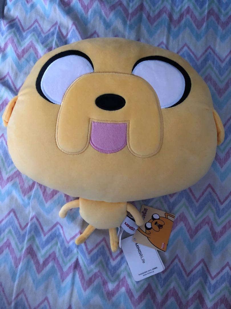 Jake Adventure time Miniso stuffed toy, Hobbies & Toys, Toys & Games on ...