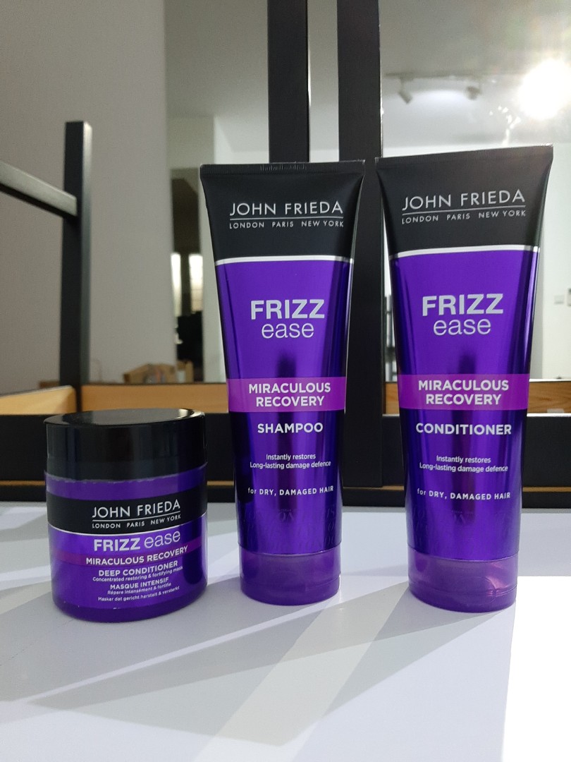 John Frieda Frizz Ease Miraculous Recovery Set, Health & Beauty, Hair ...