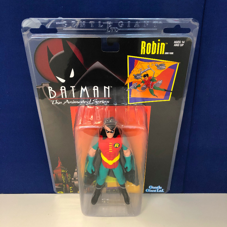 JUMBO 12" Batman The Animated Series ROBIN Gentle Giant action figure ...