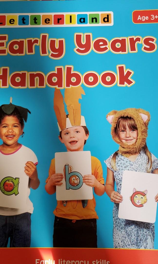 Letterland early years handbook, 興趣及遊戲, 書本 & 文具, 小朋友書 - Carousell
