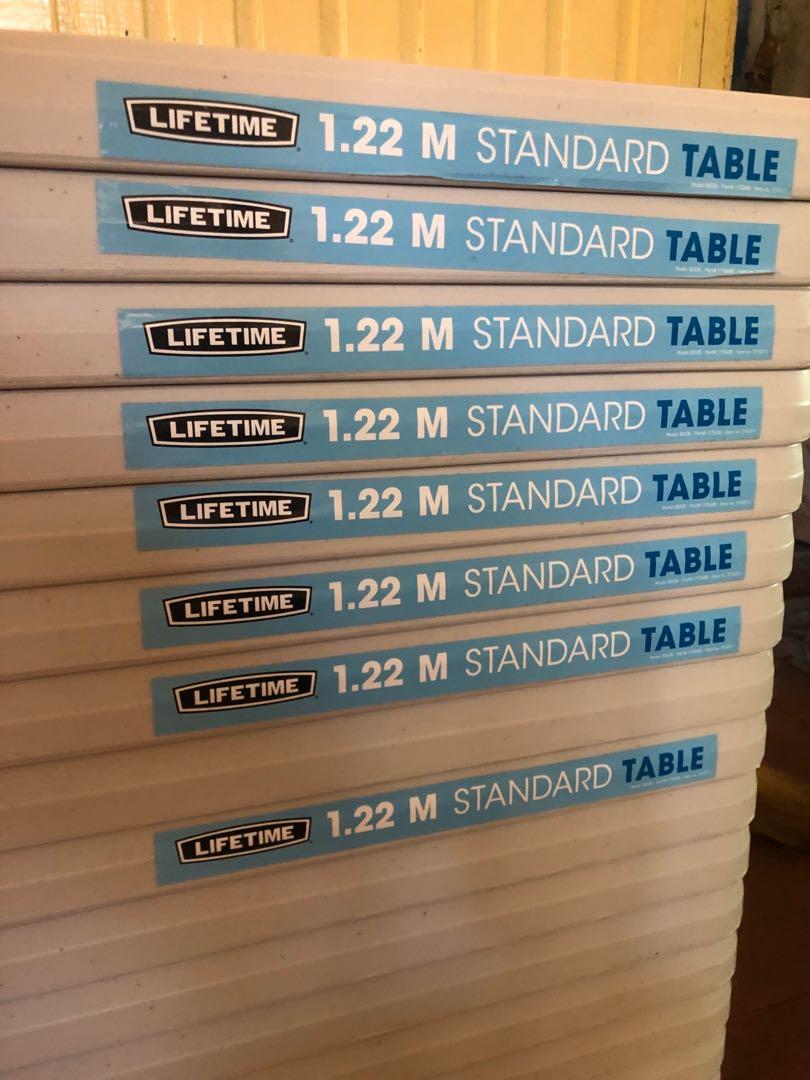 LIFETIME TABLE 4ft, Furniture & Home Living, Furniture, Tables & Sets ...