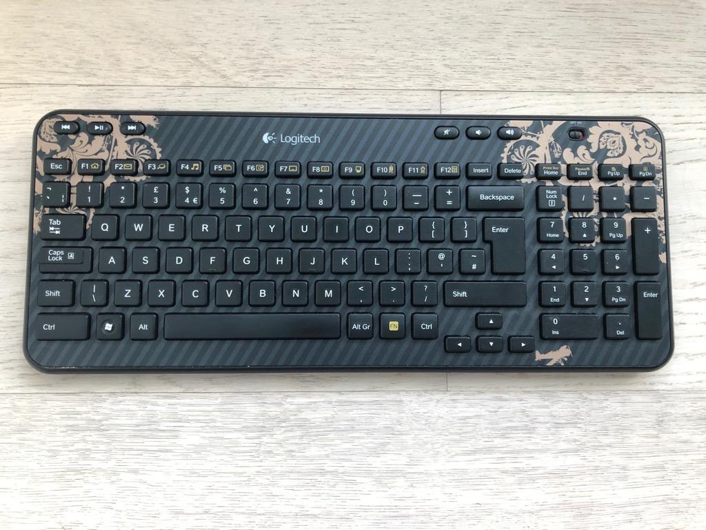 Logitech K360 Keyboard and dongle, Computers & Tech, Parts ...