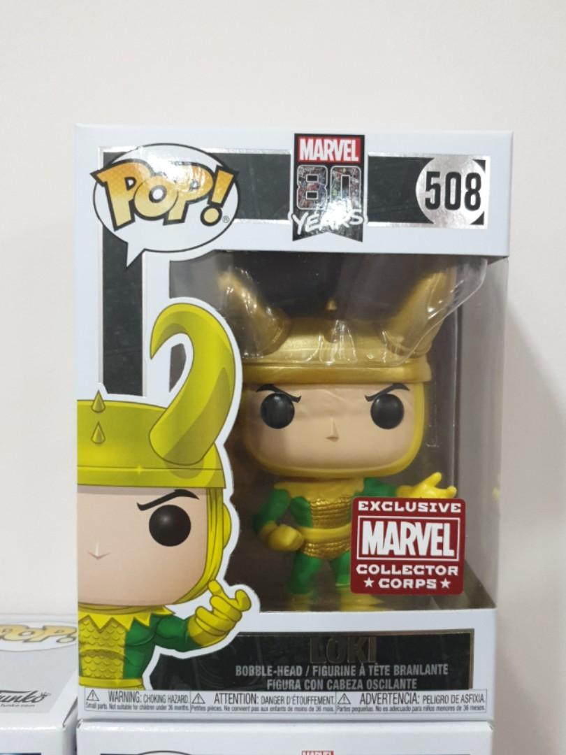 Loki Marvel Collector Corps First Appearance Funko Pop, Hobbies & Toys ...