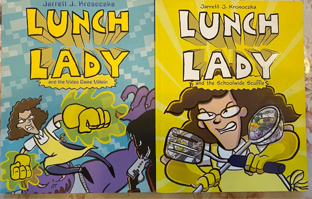 Lunch lady series, Hobbies & Toys, Books & Magazines, Children's Books ...