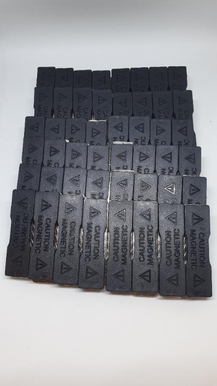 Magnet Badges READY STOCK - Neodymium Black Magnetic name tag badge ...