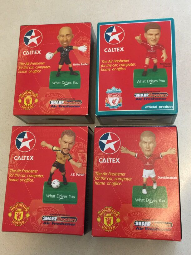 Manchester United limited collectibles from Caltex, Hobbies & Toys ...