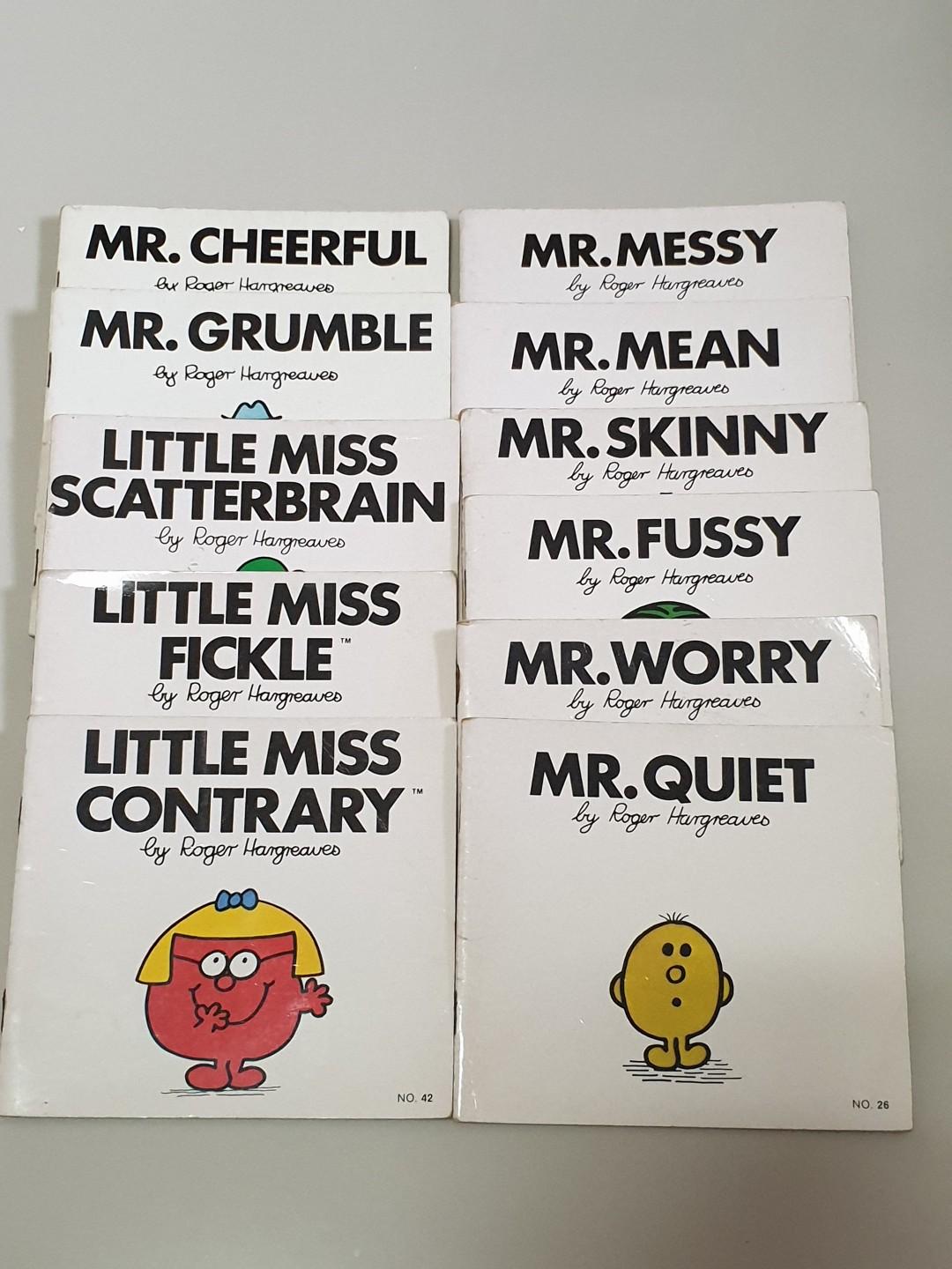 Mr Men Mini Books, Hobbies & Toys, Books & Magazines, Children's Books ...