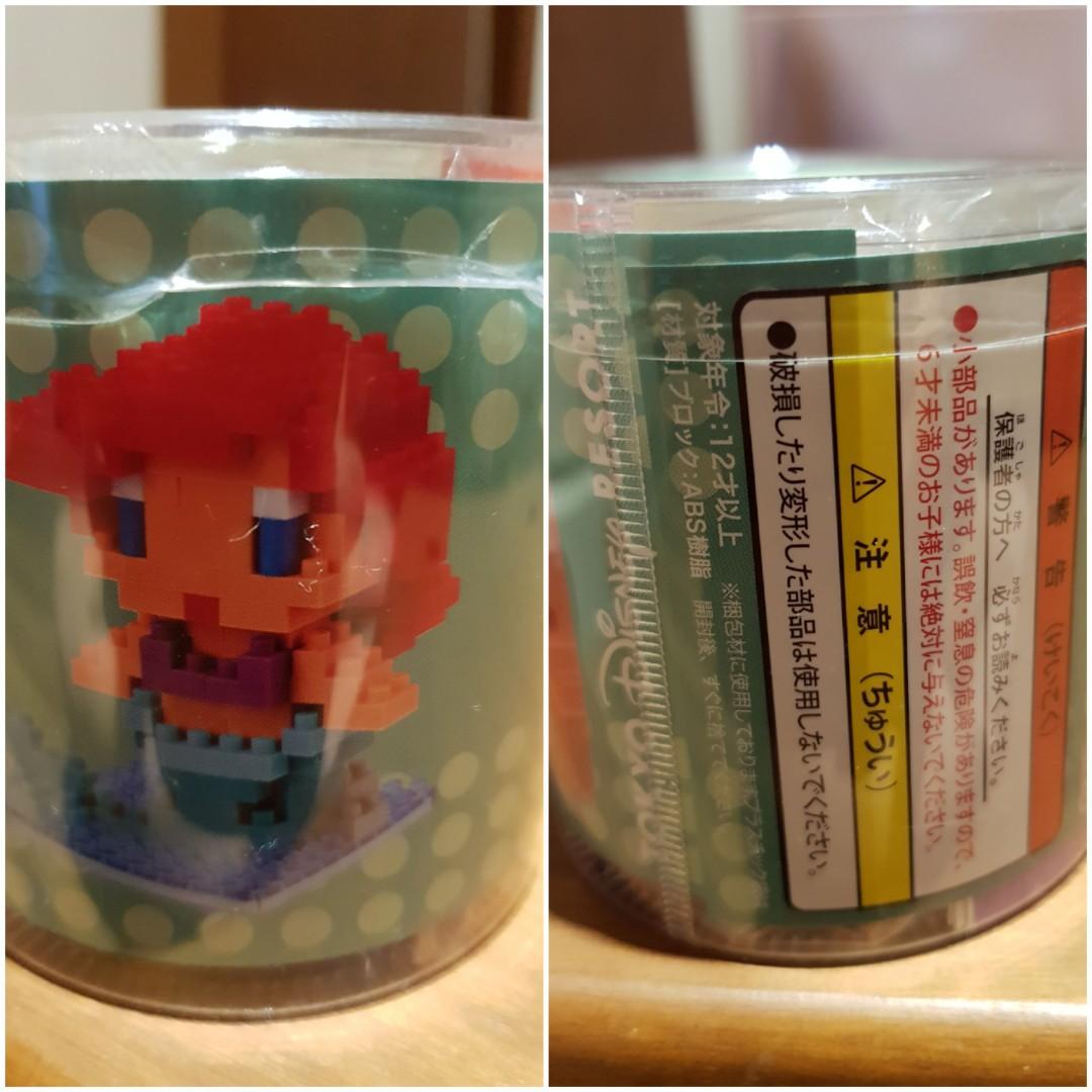 Nano Blocks Ariel Tokyo Disney Resort, Hobbies & Toys, Toys & Games on ...