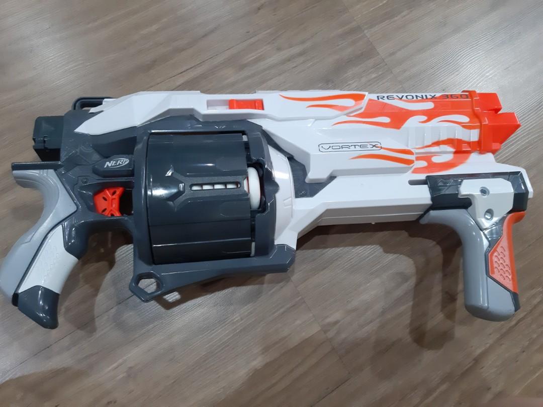 Nerf Vortex Gun Revonix 360, Hobbies & Toys, Toys & Games on Carousell