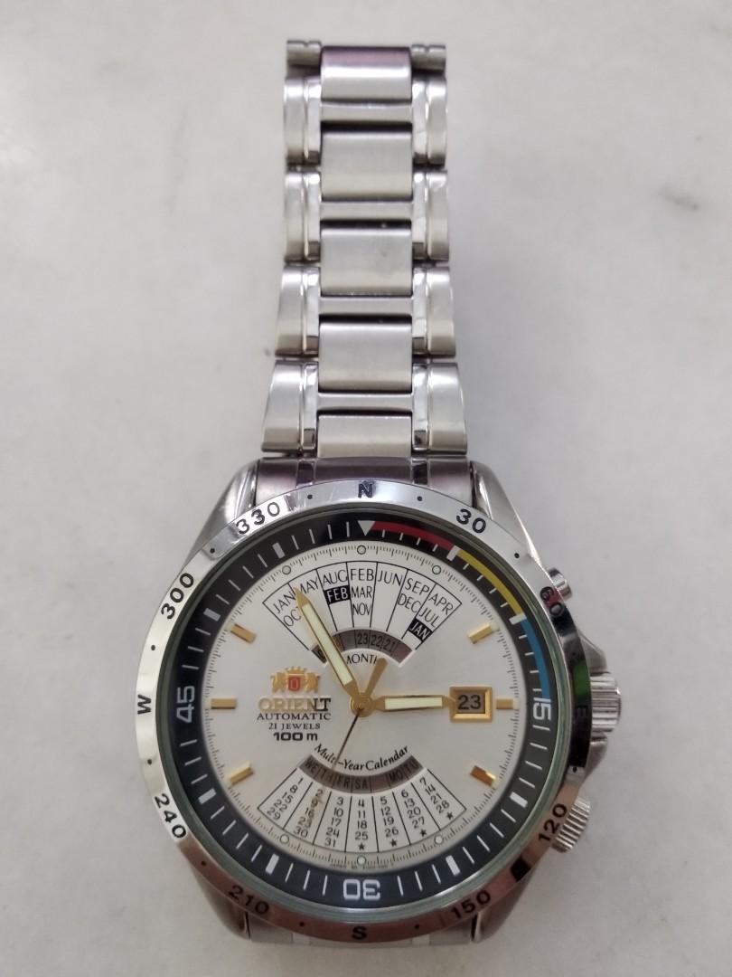 Orient Perpetual calendar, Men's Fashion, Watches & Accessories ...