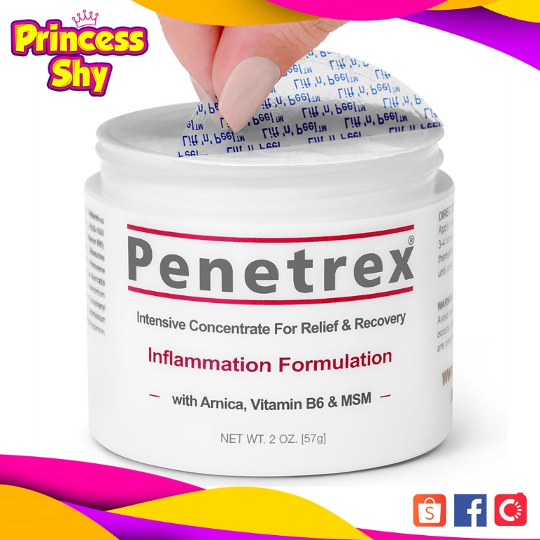 Penetrex Pain Relief & Recovery Cream Inflammation Formulation 2oz ...