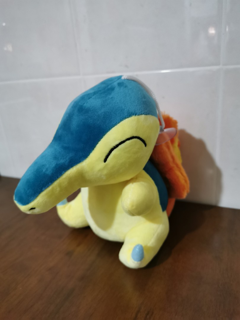 Pikachu Cyndaquil Plush Soft Doll Toy Patung, Hobbies & Toys, Toys ...