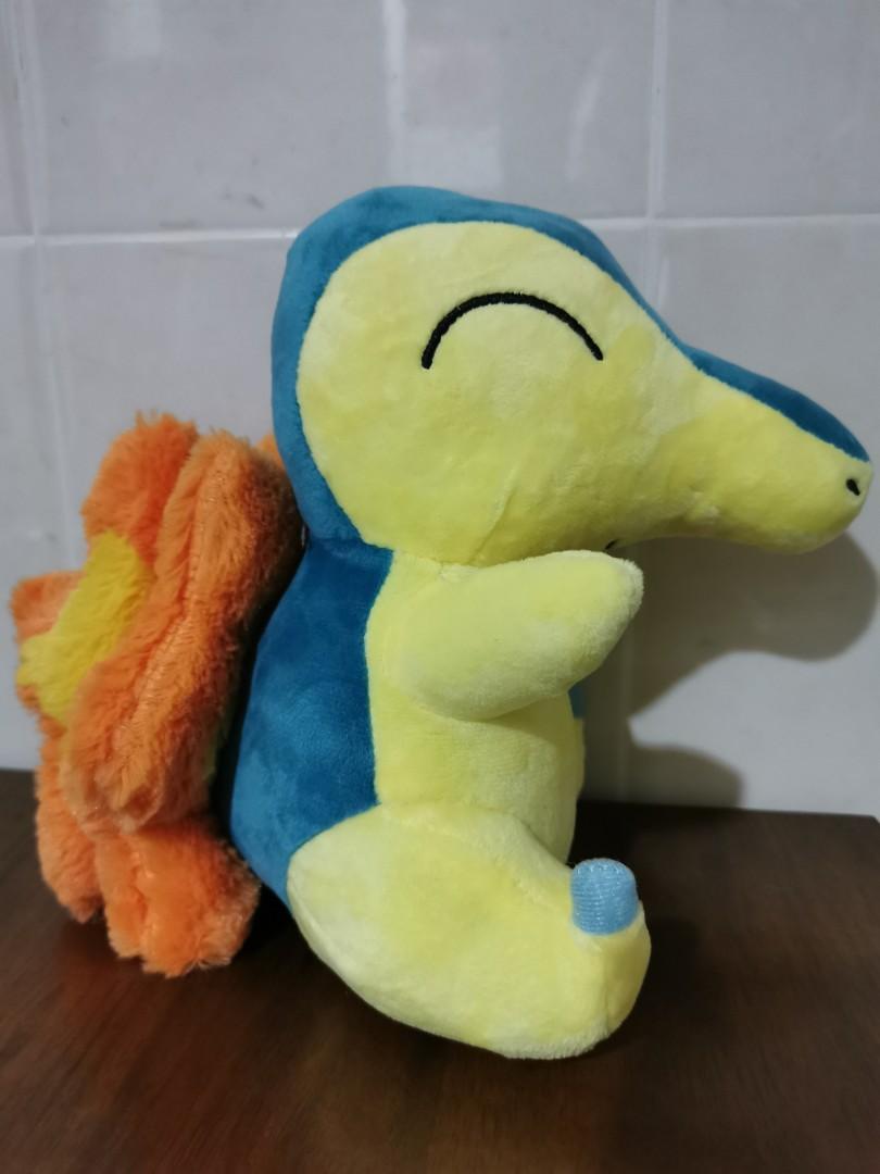 Pikachu Cyndaquil Plush Soft Doll Toy Patung, Hobbies & Toys, Toys ...