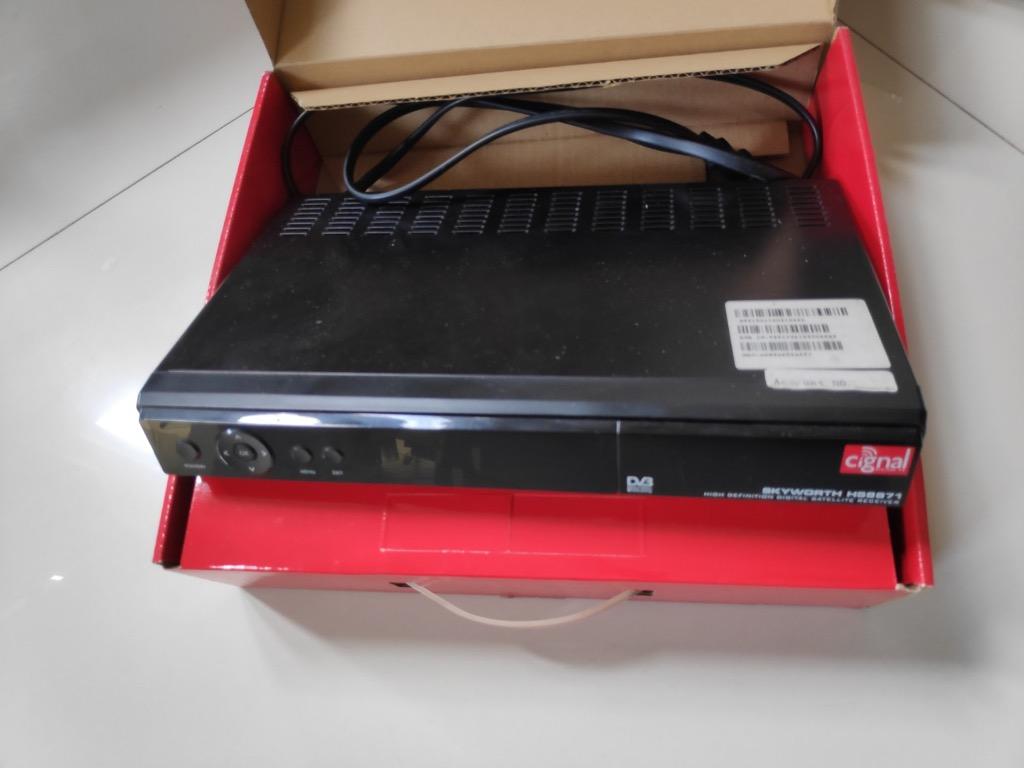 PLDT Home Fibr myDSL Router Cignal Digital TV Box, Computers & Tech ...