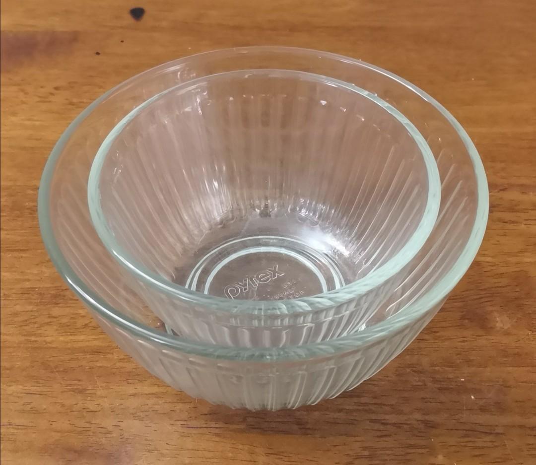 Pyrex clear glass mixing bowl, Furniture & Home Living, Kitchenware ...