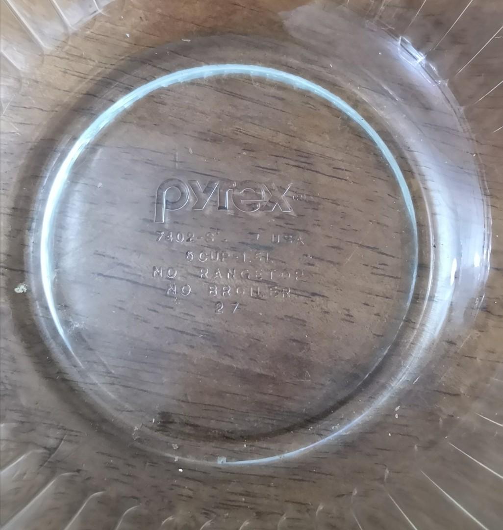 Pyrex clear glass mixing bowl, Furniture & Home Living, Kitchenware ...