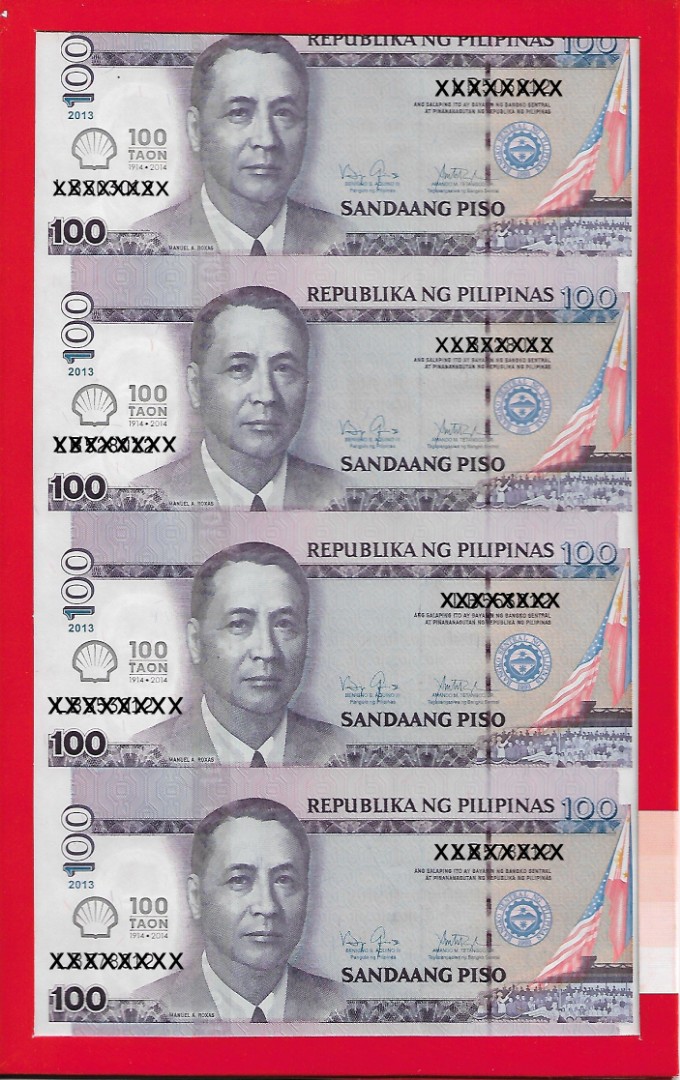 Shell Centennial 100 Peso Bill, Hobbies & Toys, Memorabilia ...