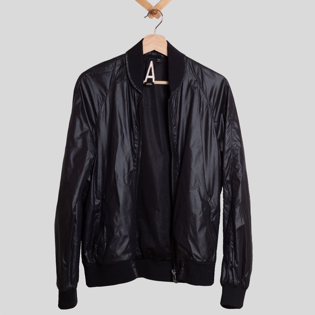 Topman AAA Black Bomber Jacket, Men's Fashion, Coats, Jackets and ...