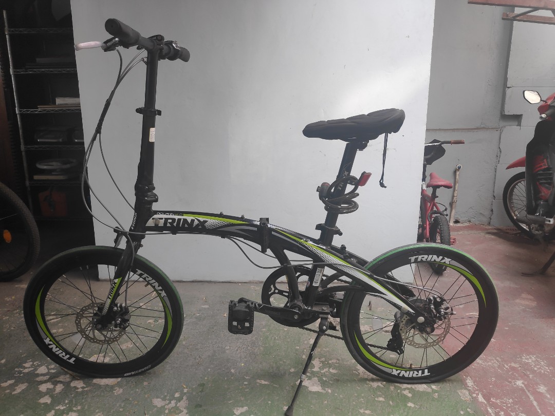 Trinx dolphin 2.0 foldable bike, Sports Equipment, Bicycles & Parts ...
