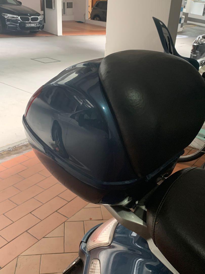Vespa Top Case Box, Motorcycles, Motorcycle Accessories on Carousell