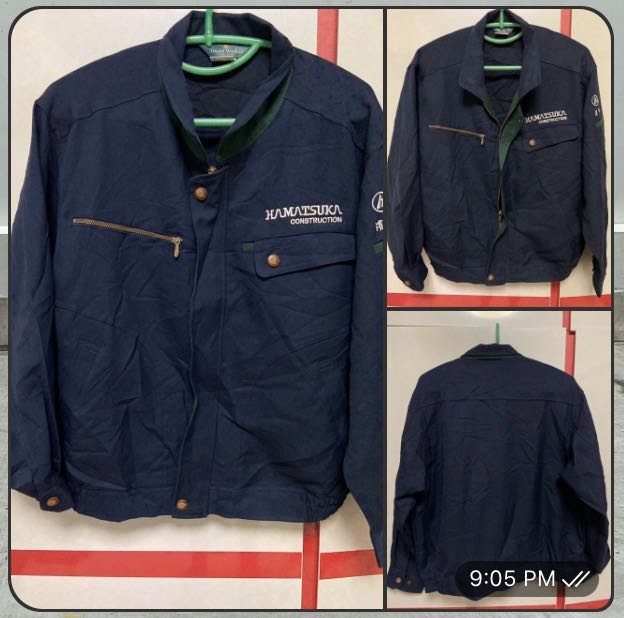 Vintage Japanese Work Jacket, Men's Fashion, Coats, Jackets and ...