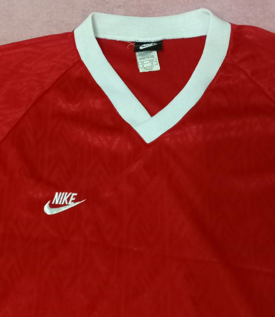 Vintage Nike (V Neck), Men's Fashion, Tops & Sets, Tshirts & Polo ...