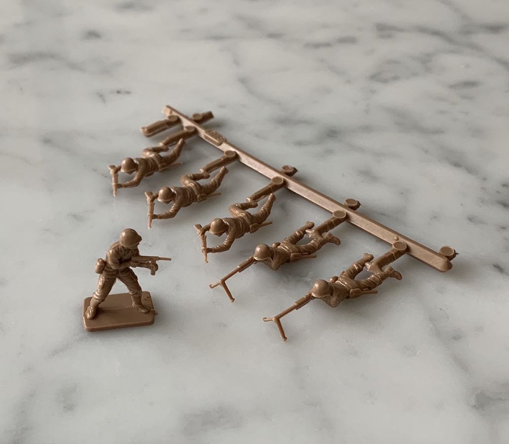 25mm toy soldiers 3 series Vintage WWII and modern, Hobbies & Toys ...