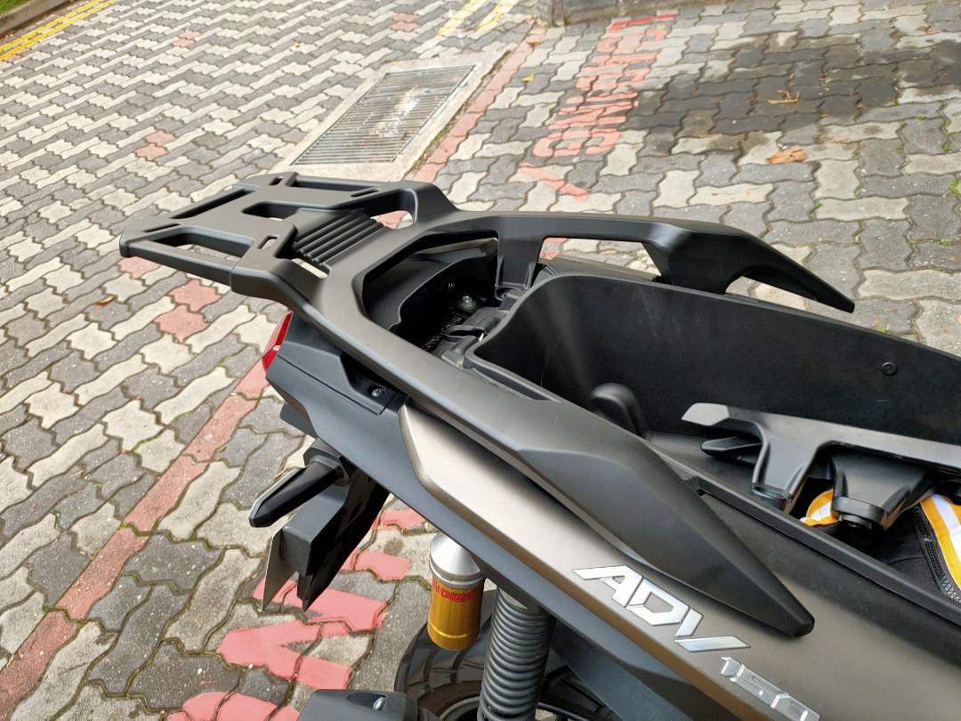 ADV150 box rack Aluminium heavy duty ADV 150, Motorcycles, Motorcycle ...