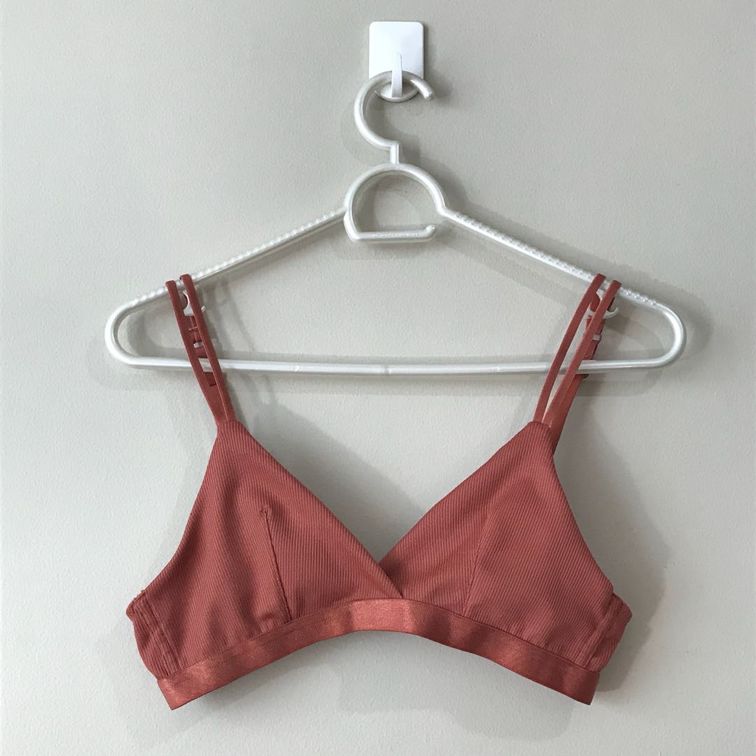 Authentic Bench Body Burnt Orange Bralette Bra, Women's Fashion ...
