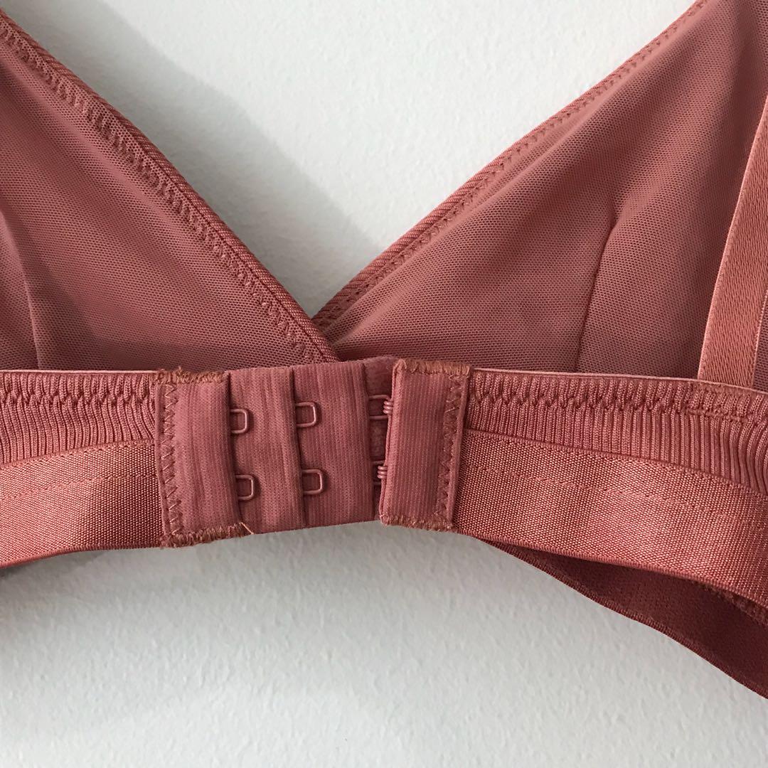 Authentic Bench Body Burnt Orange Bralette Bra, Women's Fashion ...