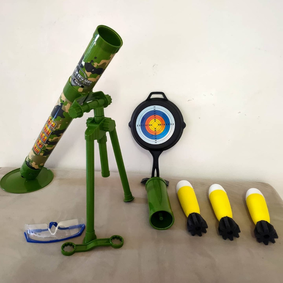 Children Mortar x 3 lighting Soft Bullet Army, Hobbies & Toys, Toys ...